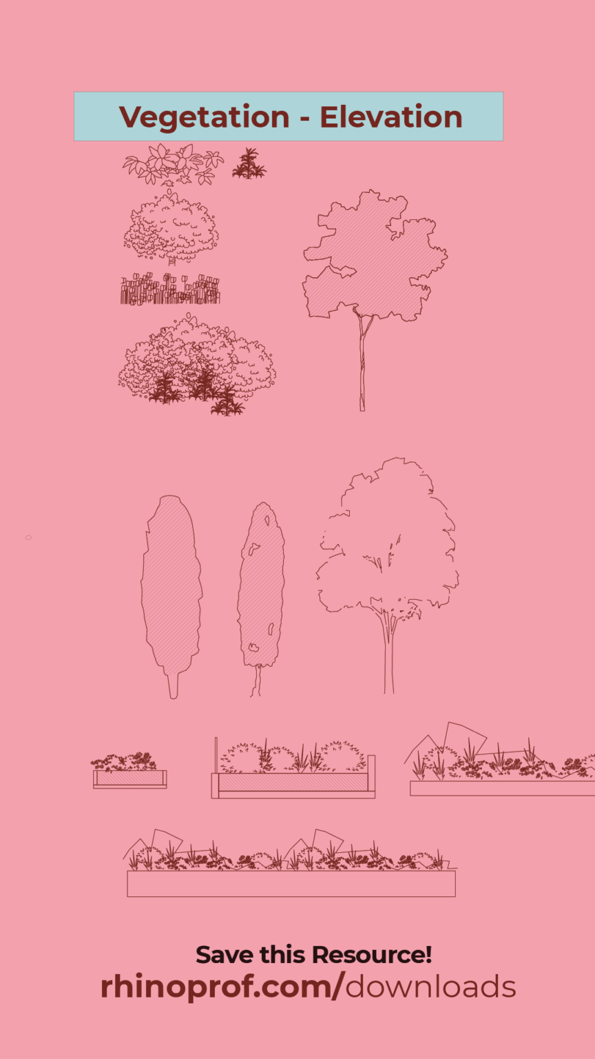 2D Rhino Template For Architects - Millimeters & Feet | RhinoProf